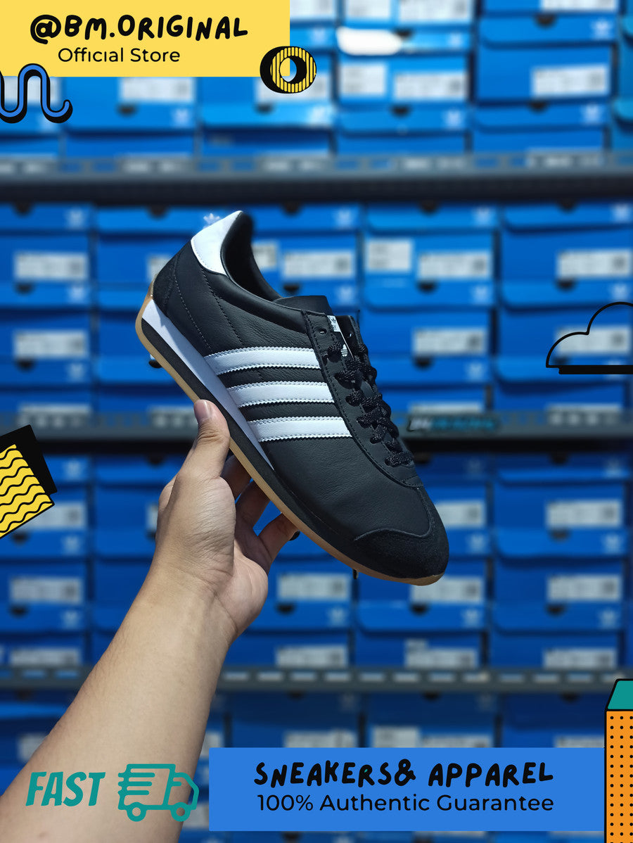 Adidas Country OG Core Black Core White IE4231 – BM STORE ORIGINAL FOOTWEAR
