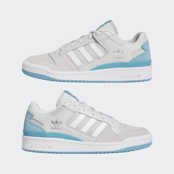 Adidas Forum Low Classic Grey One Cloud White Preloved Blue FZ6261 – BM ...