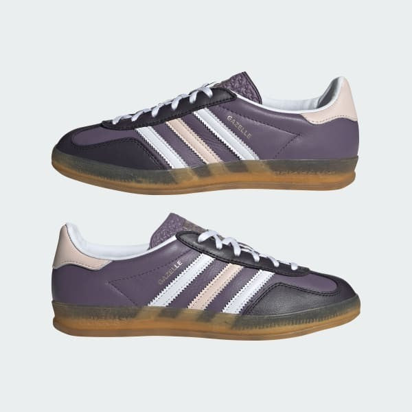 Adidas Gazelle Indoor Shadow Violet Cloud White Wonder Quartz IE2956 ...