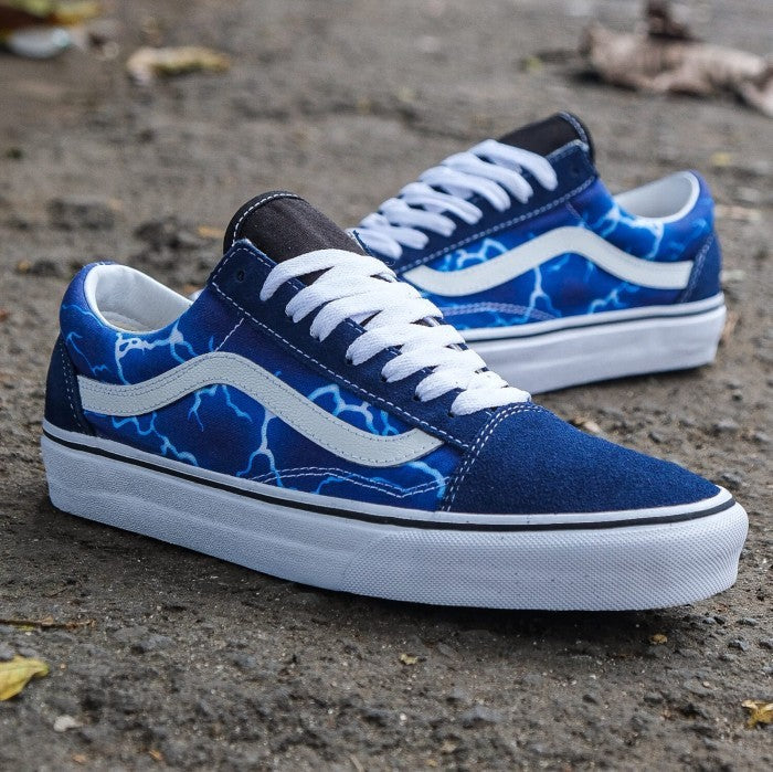 Vans Old Skool Lightning Blue – BM STORE ORIGINAL FOOTWEAR