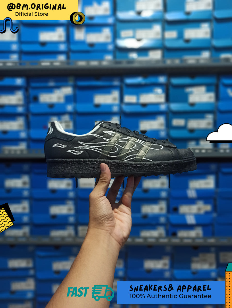 Adidas x NSRC Superstar Ripple Black ID2176 – BM STORE ORIGINAL FOOTWEAR