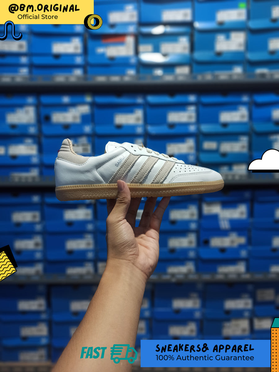 Adidas Samba OG Core White Wonder White Magic Beige IG1376 – BM STORE ...