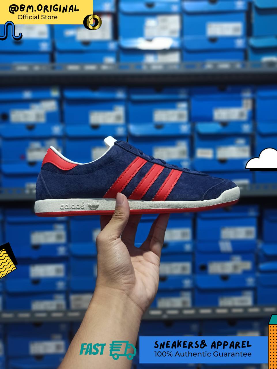 Adidas Java Island Series Night Sky Viva Red White IG1811 – BM STORE ...