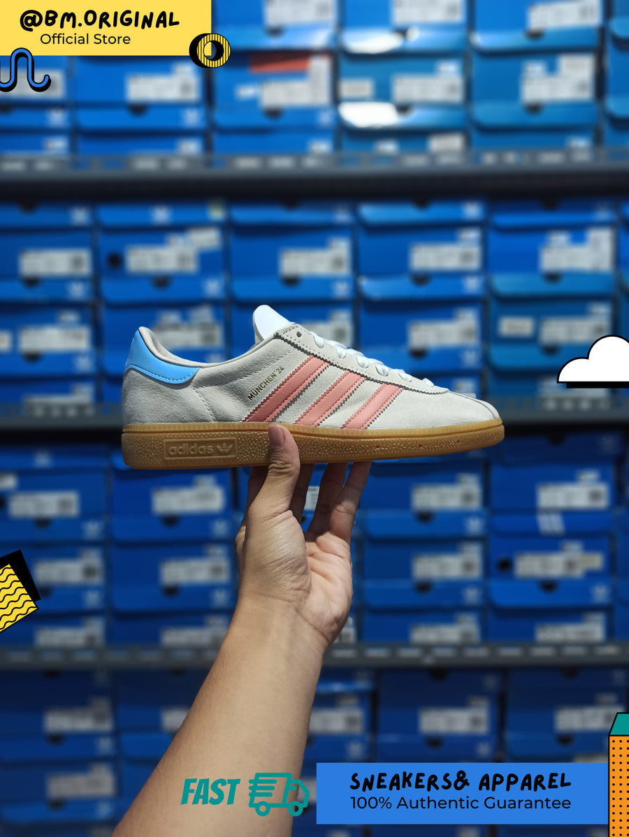 Adidas Munchen 24 Wonder White Wonder Clay Semi Blue Burst IG6282 – BM ...