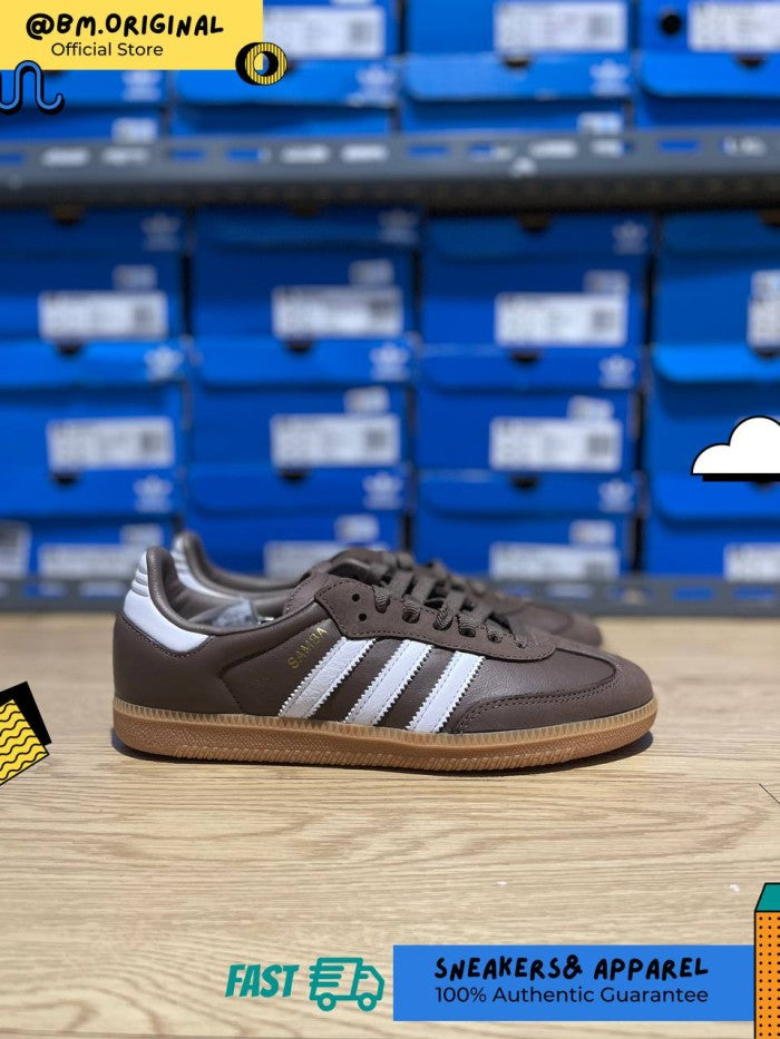 Adidas Samba OG Earth Strata White Gold Metallic IE6522 – BM STORE ...