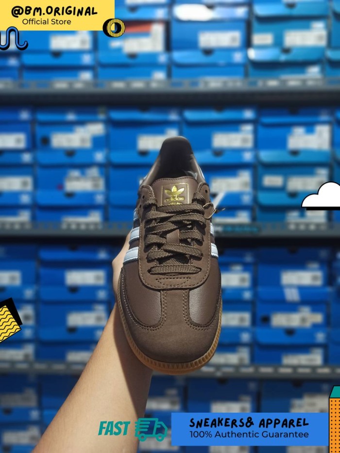 Adidas Samba OG Earth Strata White Gold Metallic IE6522 – BM STORE ...