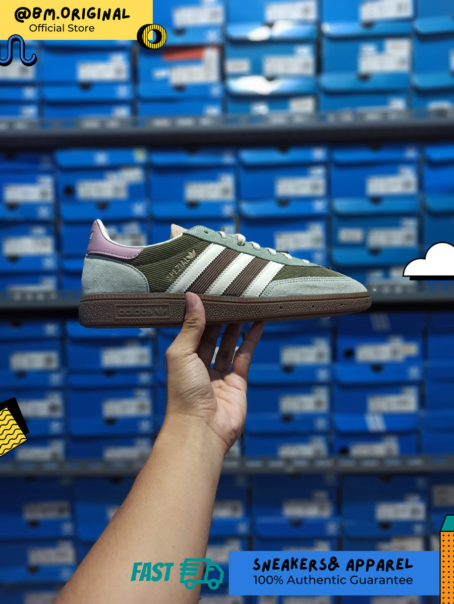 Adidas Spezial Handball Silver Green Cream White Magic Mauve IH4891 ...