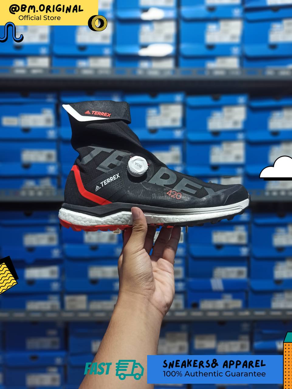 Adidas Terrex Agravic Tech Pro Trail Running Core Black Cloud FU7634 ...