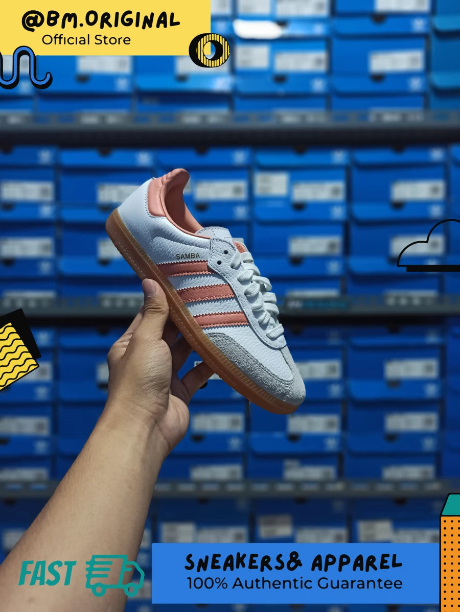 Adidas Samba OG White Wonder Clay Crystal White IG5932 – BM STORE ...