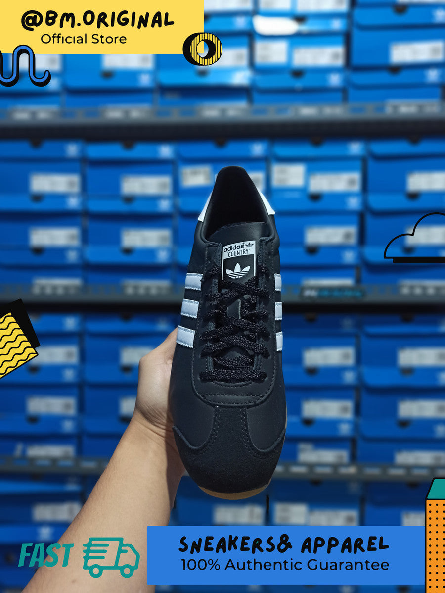 Adidas Country OG Core Black Core White IE4231 – BM STORE ORIGINAL FOOTWEAR
