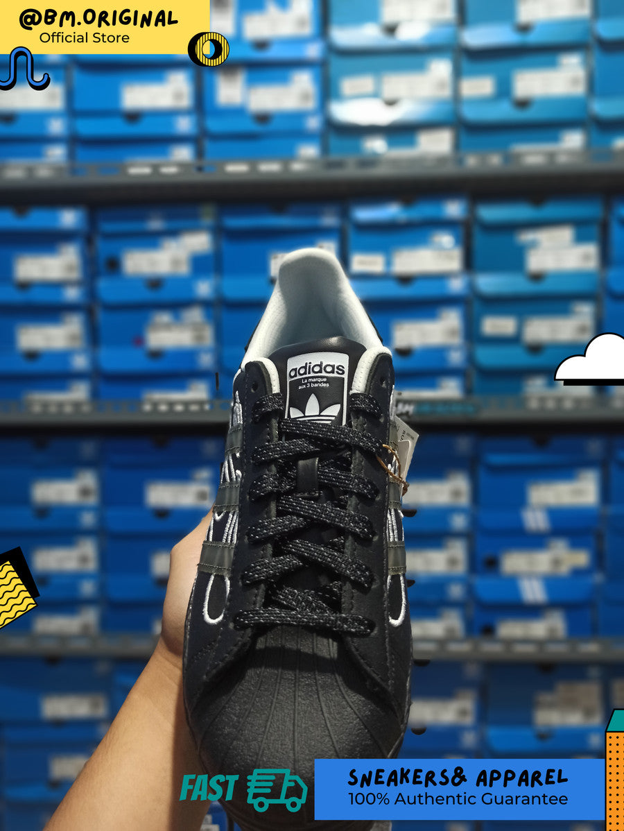 Adidas x NSRC Superstar Ripple Black ID2176 – BM STORE ORIGINAL FOOTWEAR