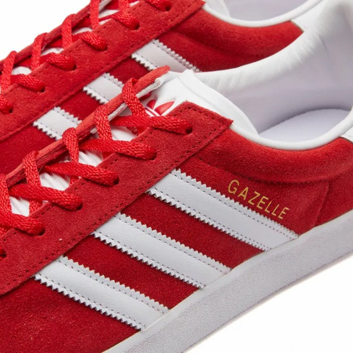 Adidas Gazelle 85 Scarlet White Gold IG0455 – BM STORE ORIGINAL FOOTWEAR